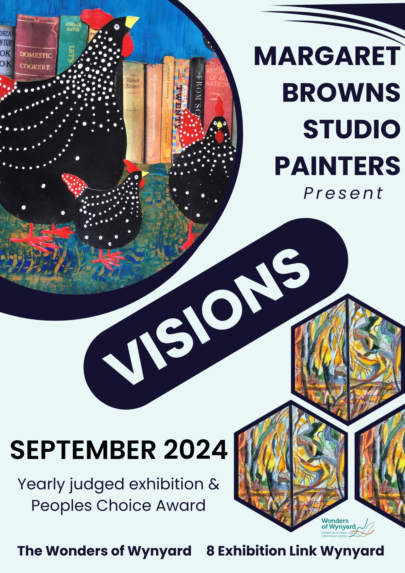 Margaret Brown’s Studio Painters – Wonders of Wynyard